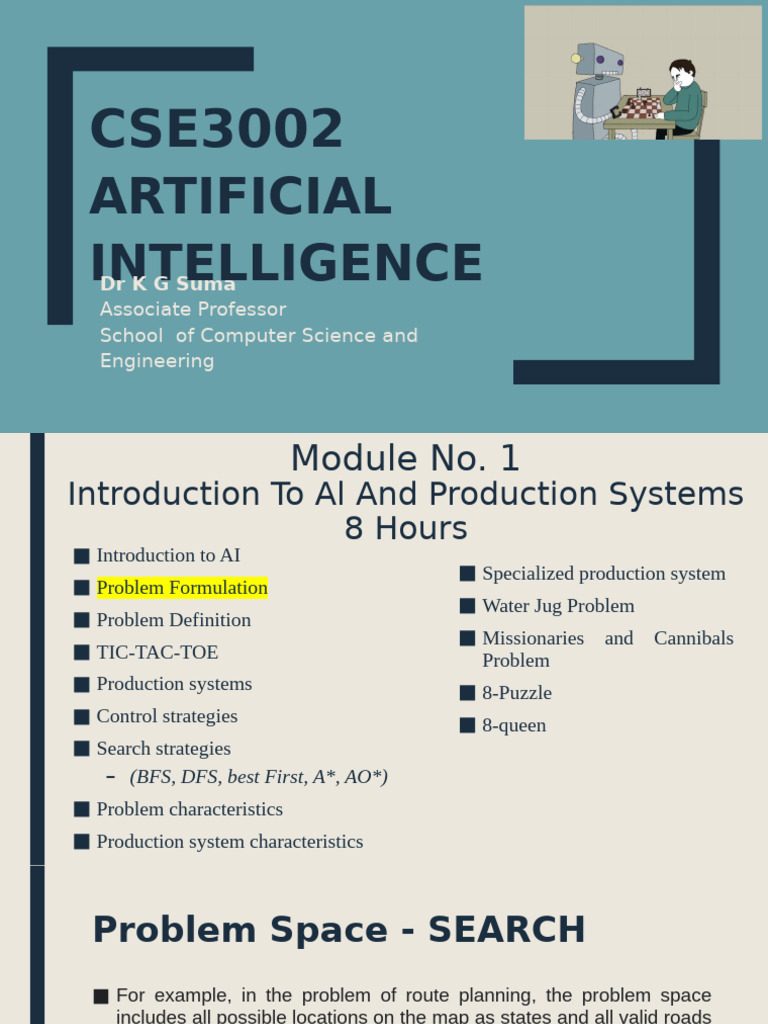 MODULE 1 - 3 Problem Space - Search | PDF