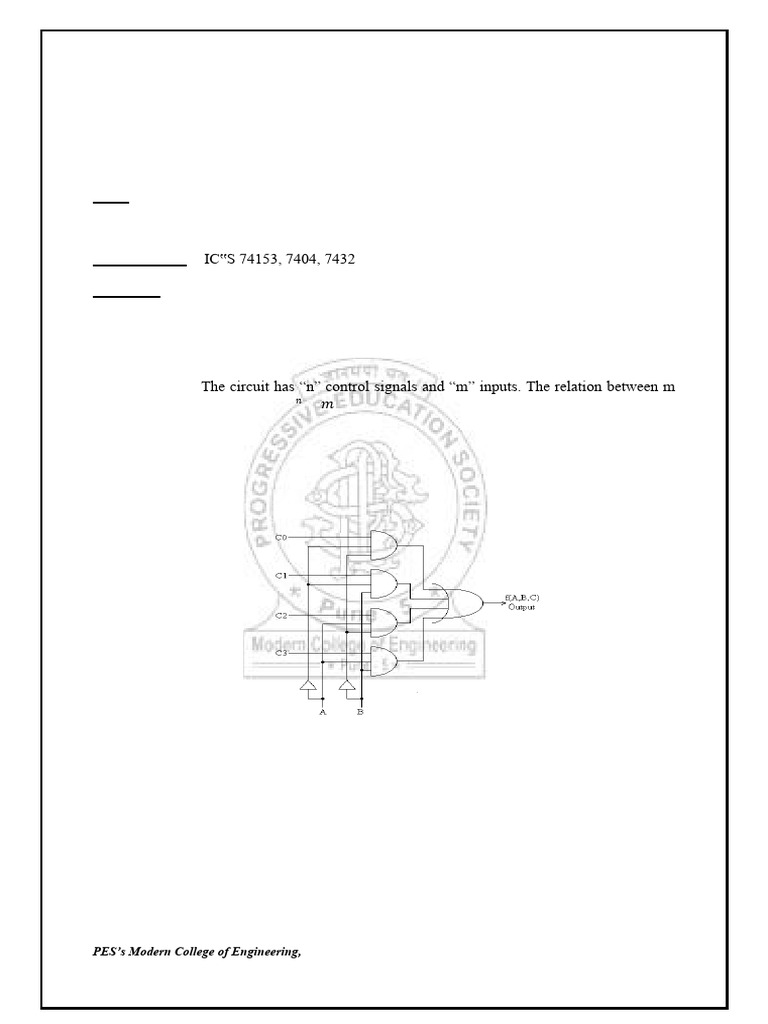 Experiment No.1 | PDF