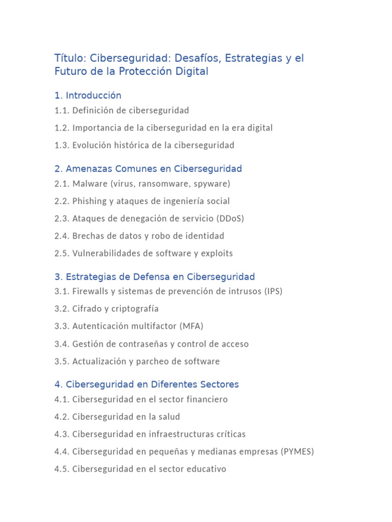 El Mundo de La Ciberseguridad | PDF