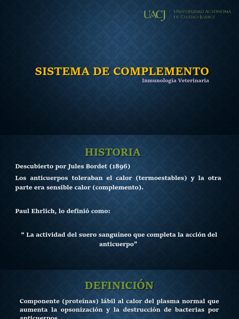 7 Sistema de Complemento | PDF