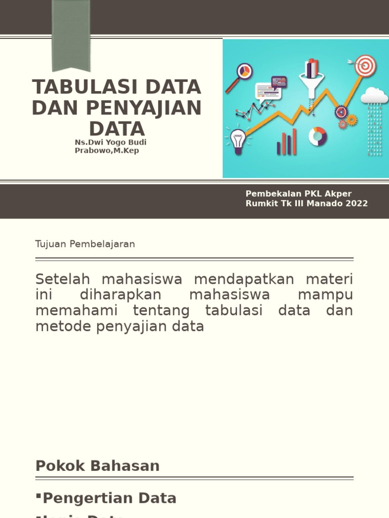 Tabulasi Data Dan Penyajian Data | PDF