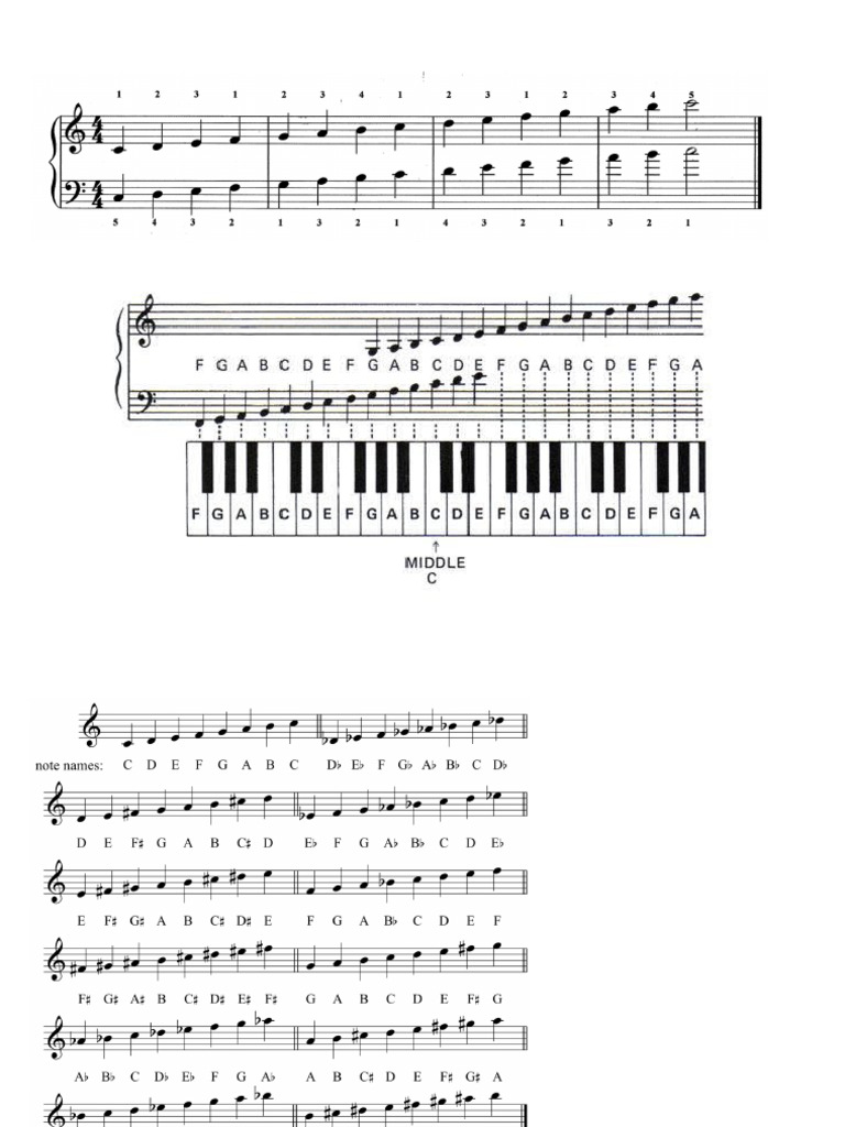 Musical Scales | PDF