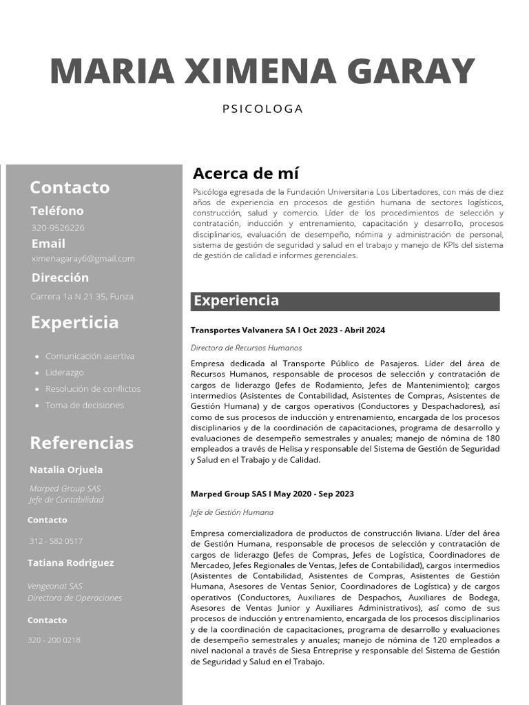 Maria Ximena Garay (3) | PDF