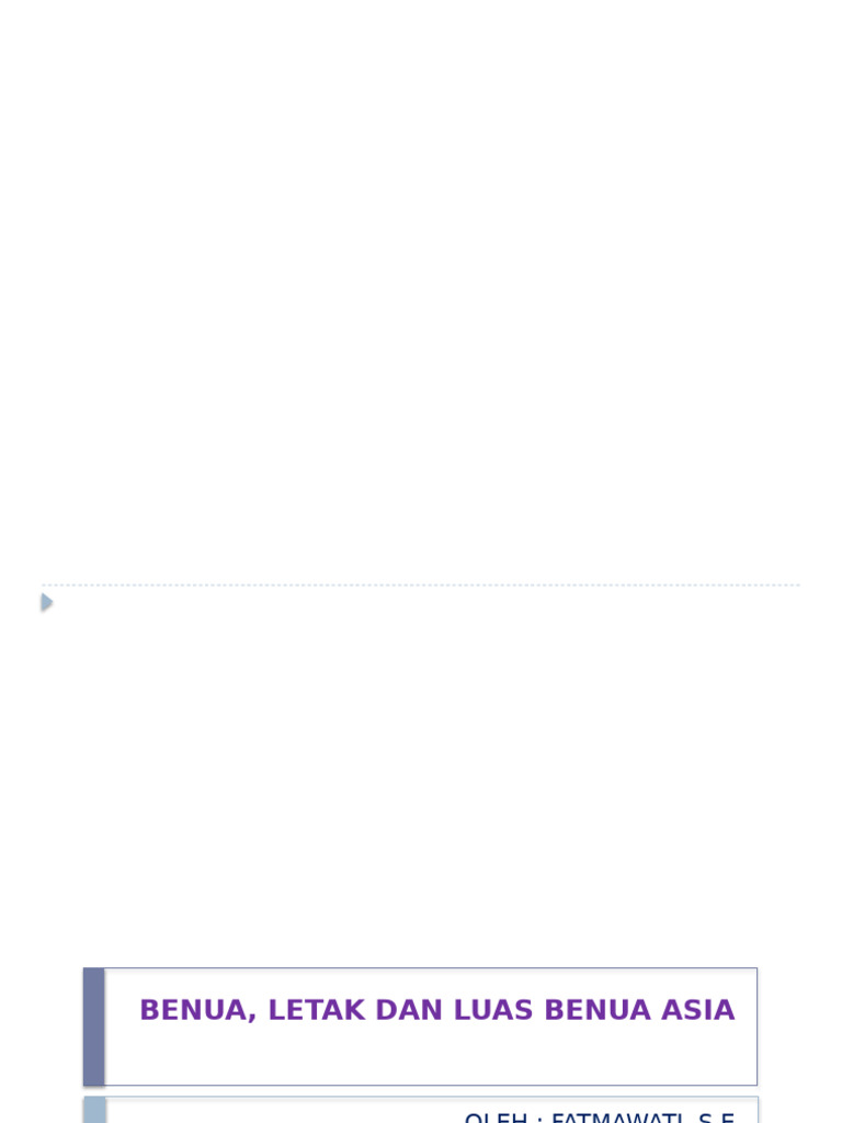 Benua, Letak Dan Luas Benua Asia | PDF