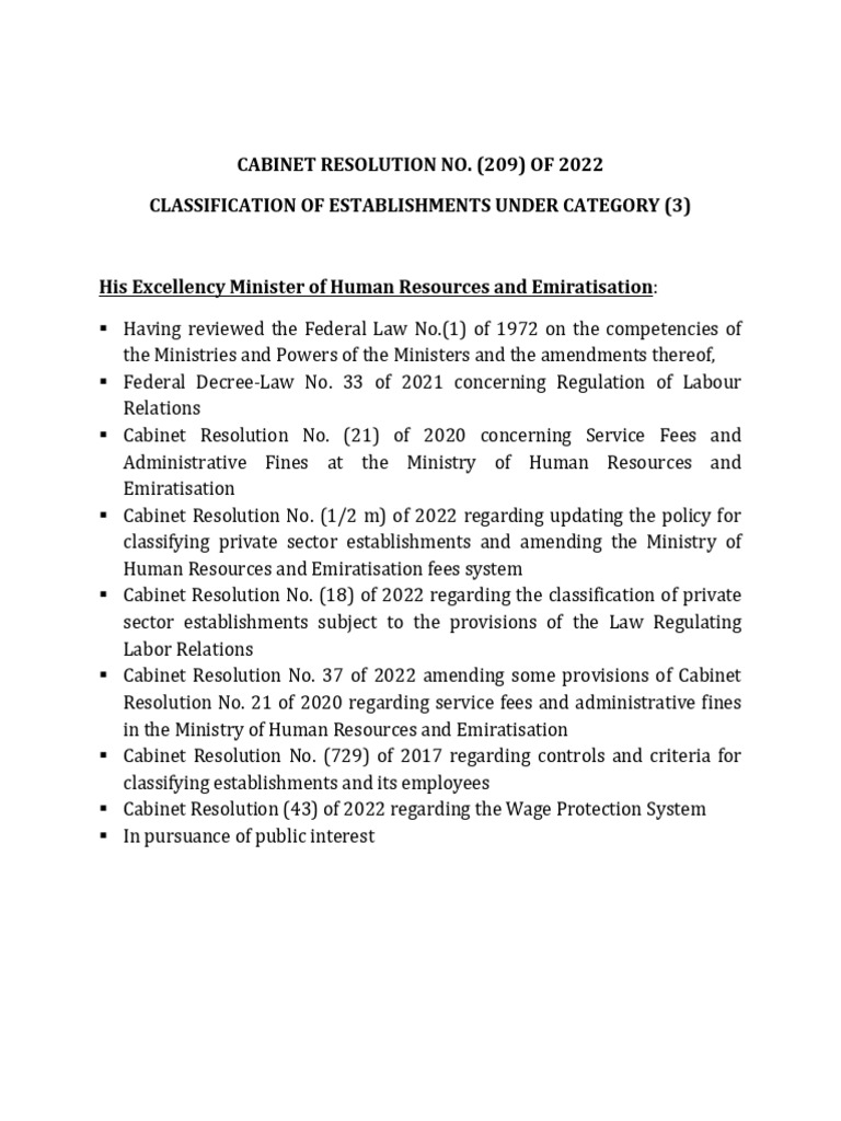 Establishment Classification Rules | PDF | Occupational Safety And ...