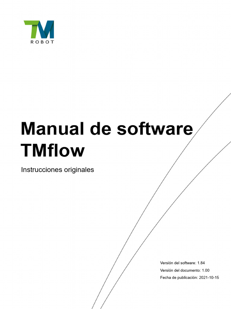 Software TMflow SW1.84 Rev1.00 ES | PDF