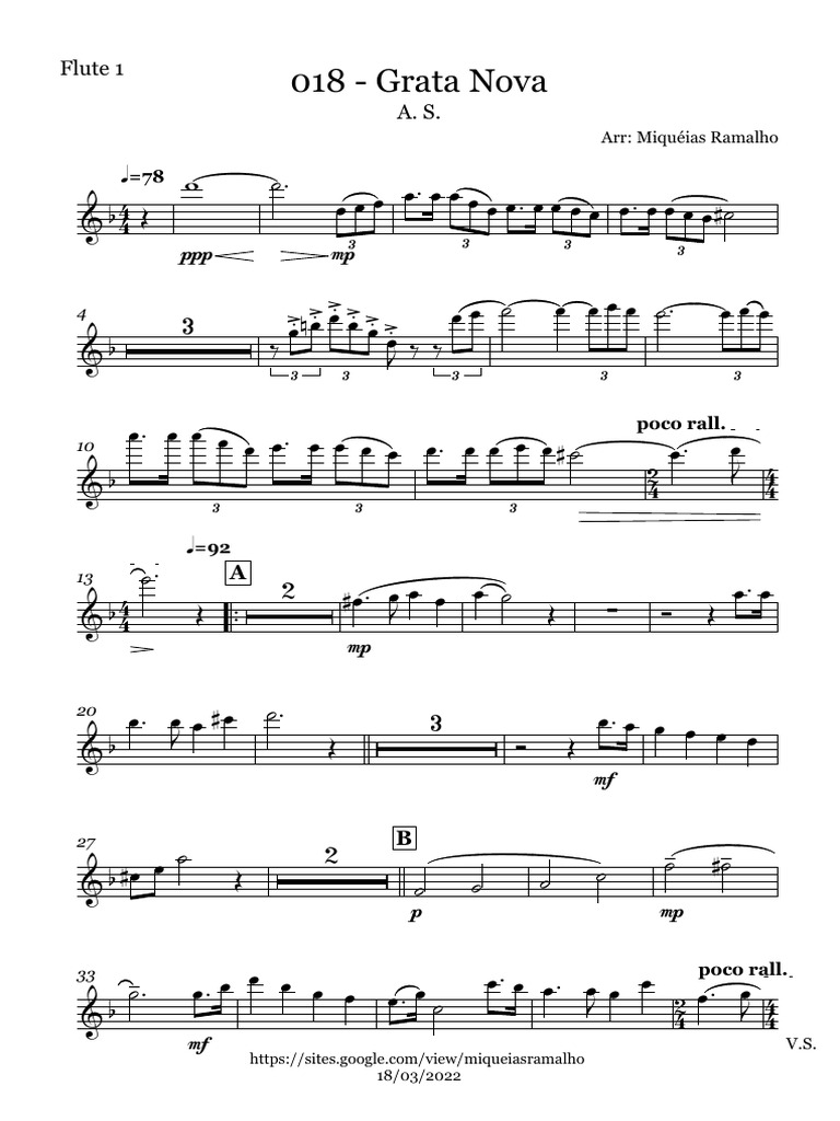 018 - Flute 1 | PDF