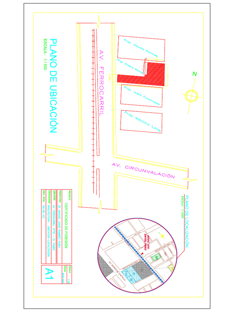 PLANO DE UBICACIÓN - SONIA 2 Model (1) | PDF