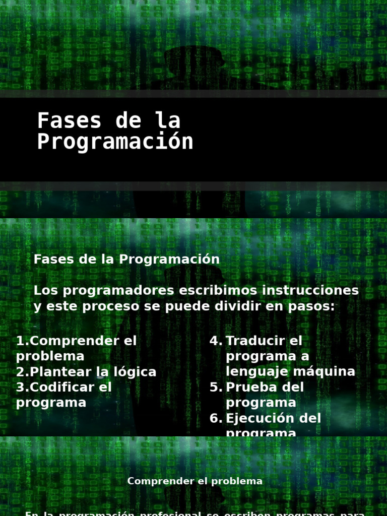Fases de La Programacion | PDF