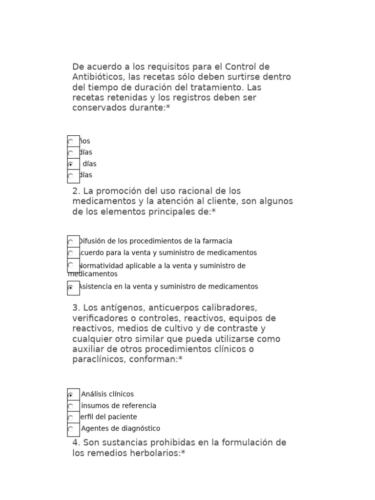 Controle de Antibióticos e Insumos Farmacêuticos | PDF | Remédio ...