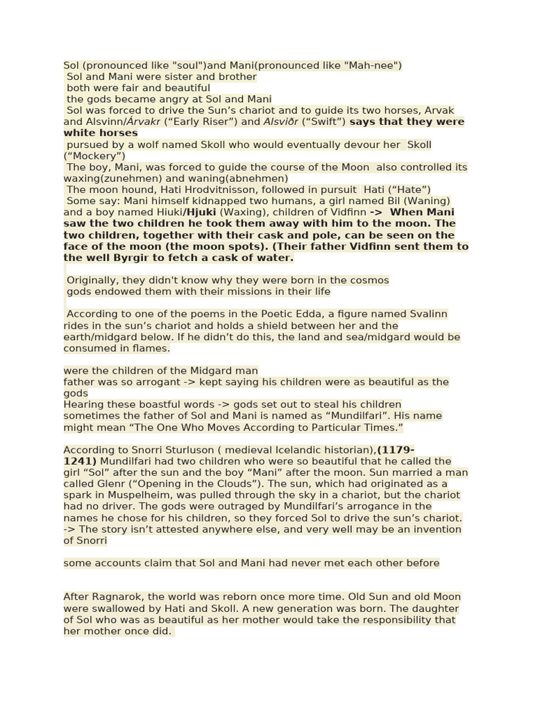 Sol Und Mani Zumpad | PDF