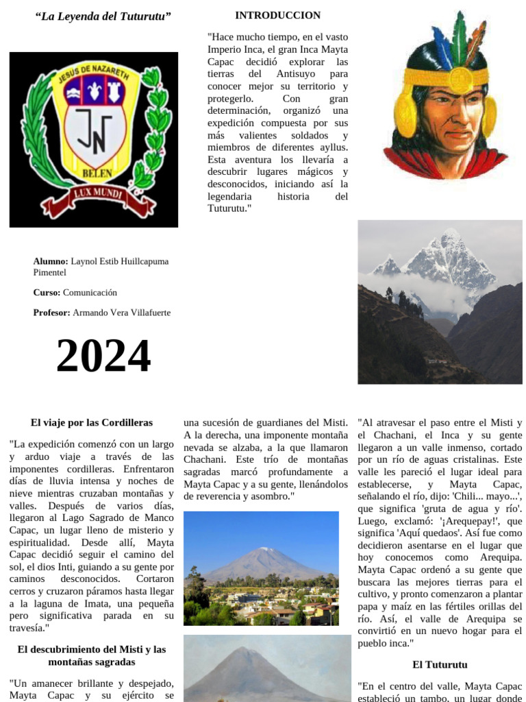 La Leyenda Del Tuturutu | PDF