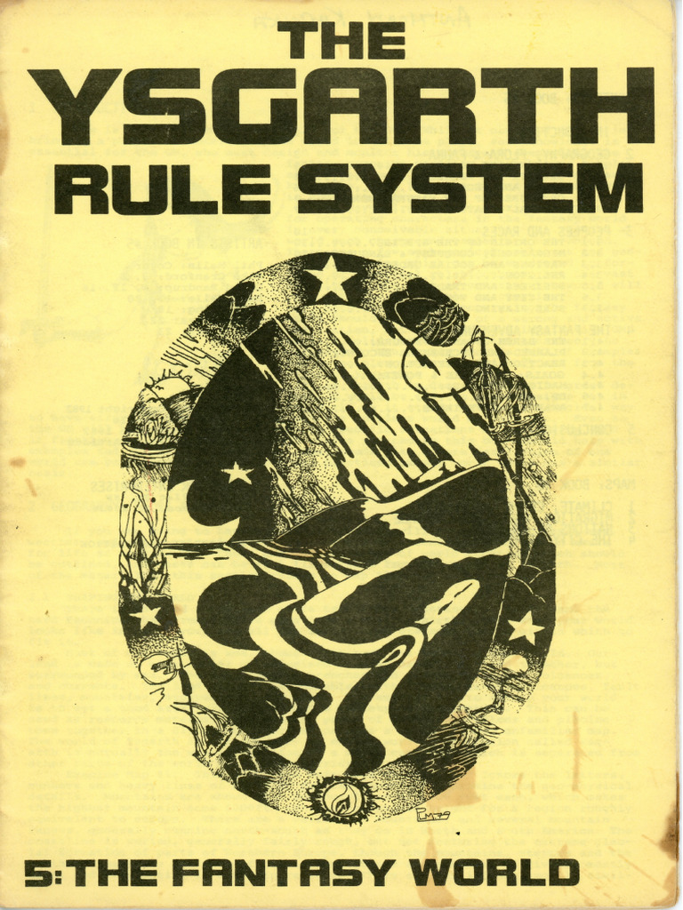 Ysgarth System 5 The Fantasy World | PDF