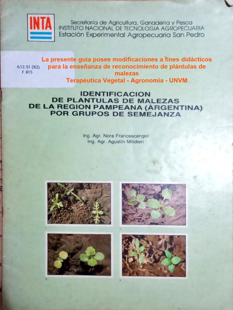 Guía de Reconocimiento de Malezas | PDF