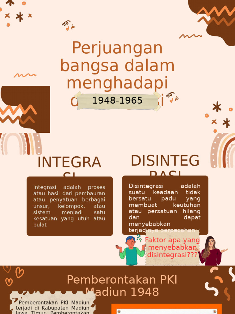 Perjuangan Bangsa Dalam Menghadapi Disintegrasi | PDF | Perjalanan