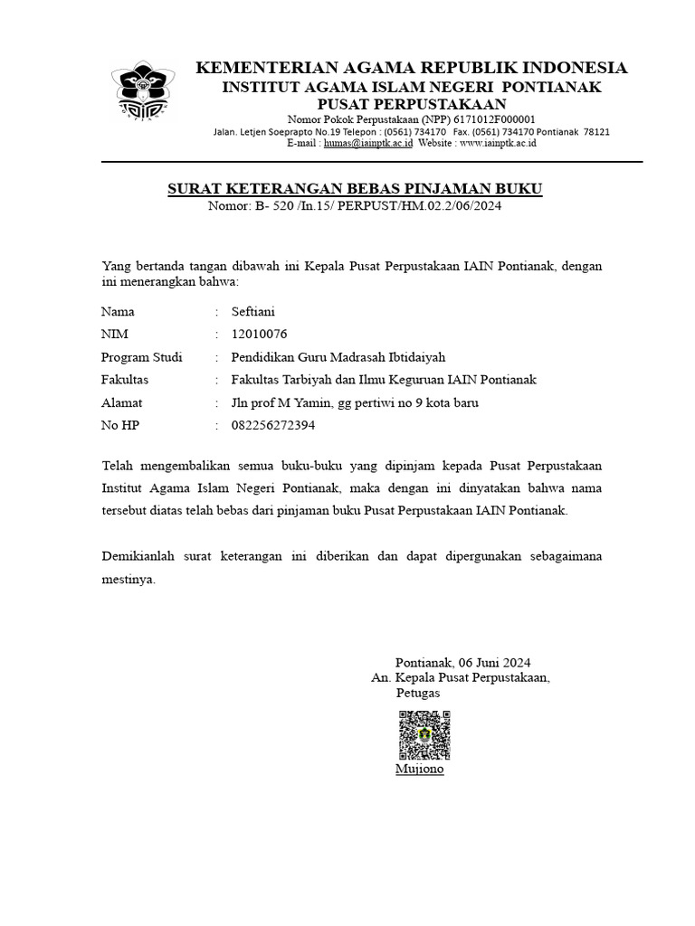 Seftiani - SKBPB 2024 | PDF