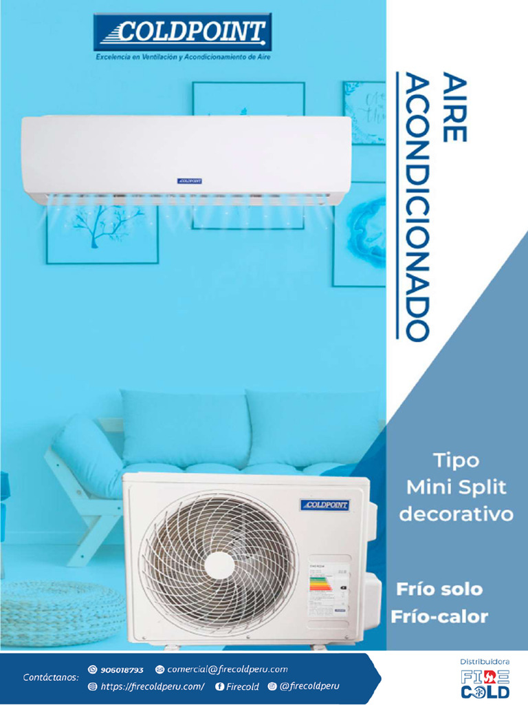 Mini Split Coldpoint Convencional | PDF