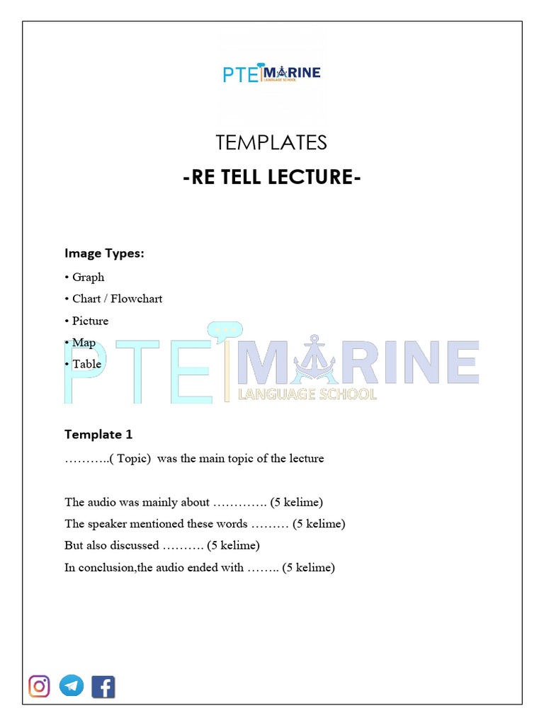 Re-Tell Lecture | PDF