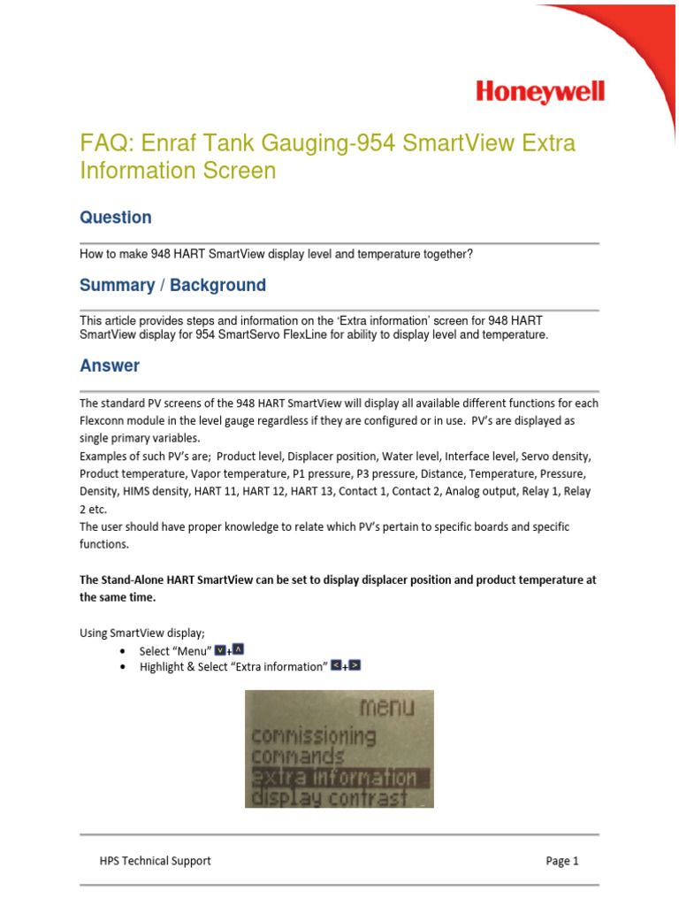 Enraf Tank Gauging-000123852 | PDF