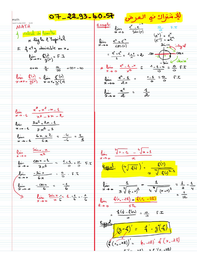 Preparation Math El | PDF