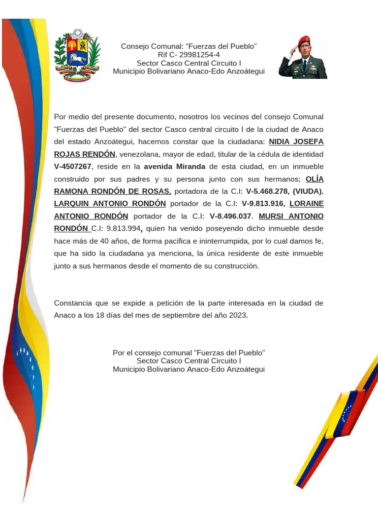 Consejo Comunal | PDF