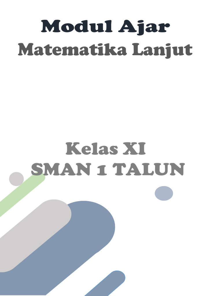 Modul Ajar Matriks Yunita | PDF