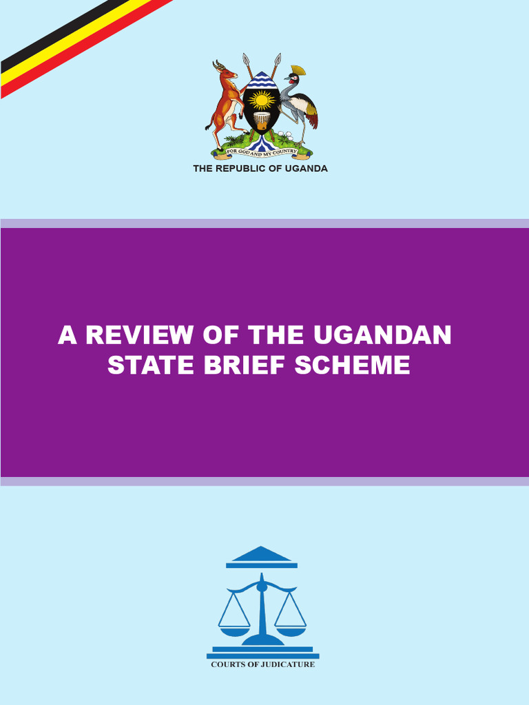Uganda State Brief Scheme Review Report | PDF | Legal Aid | Finance ...