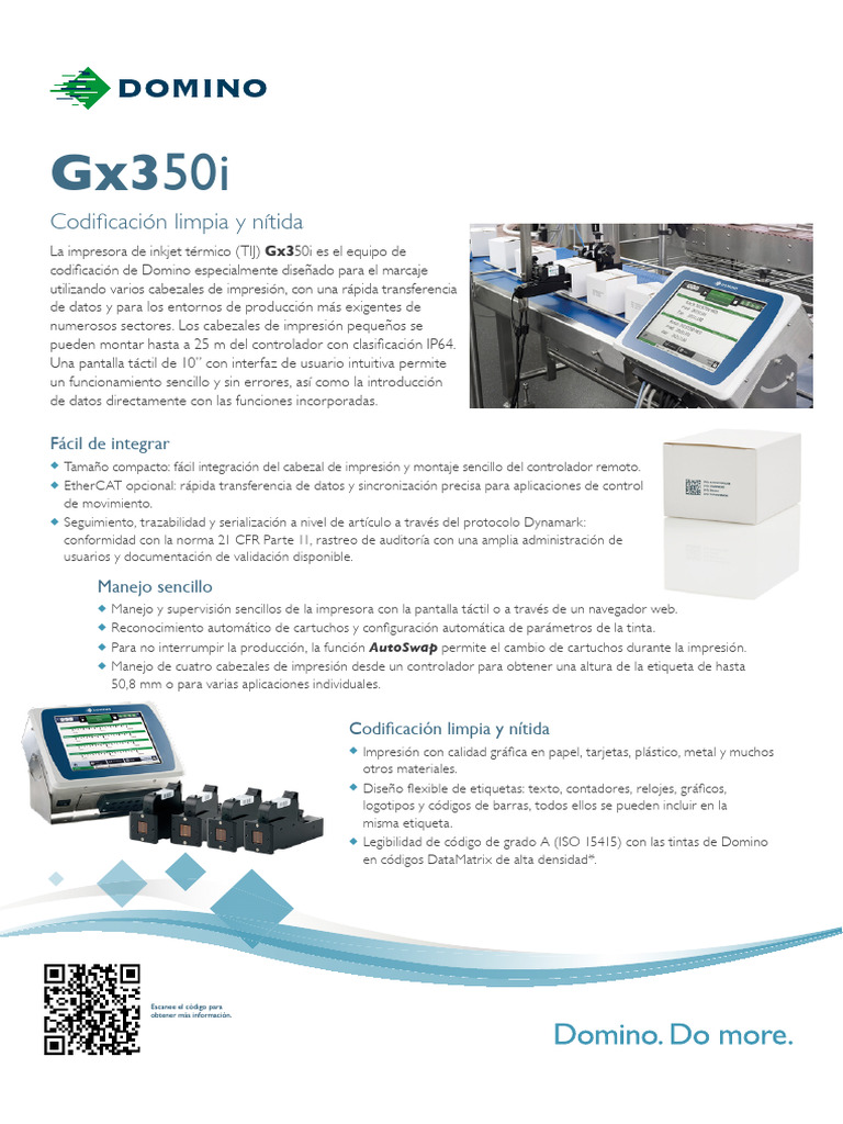Domino Gx350i | PDF