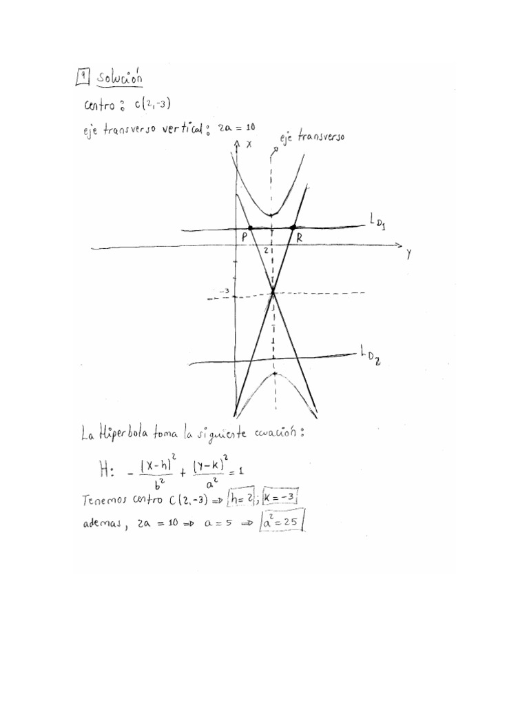 ejercicio-Hiperbola | PDF