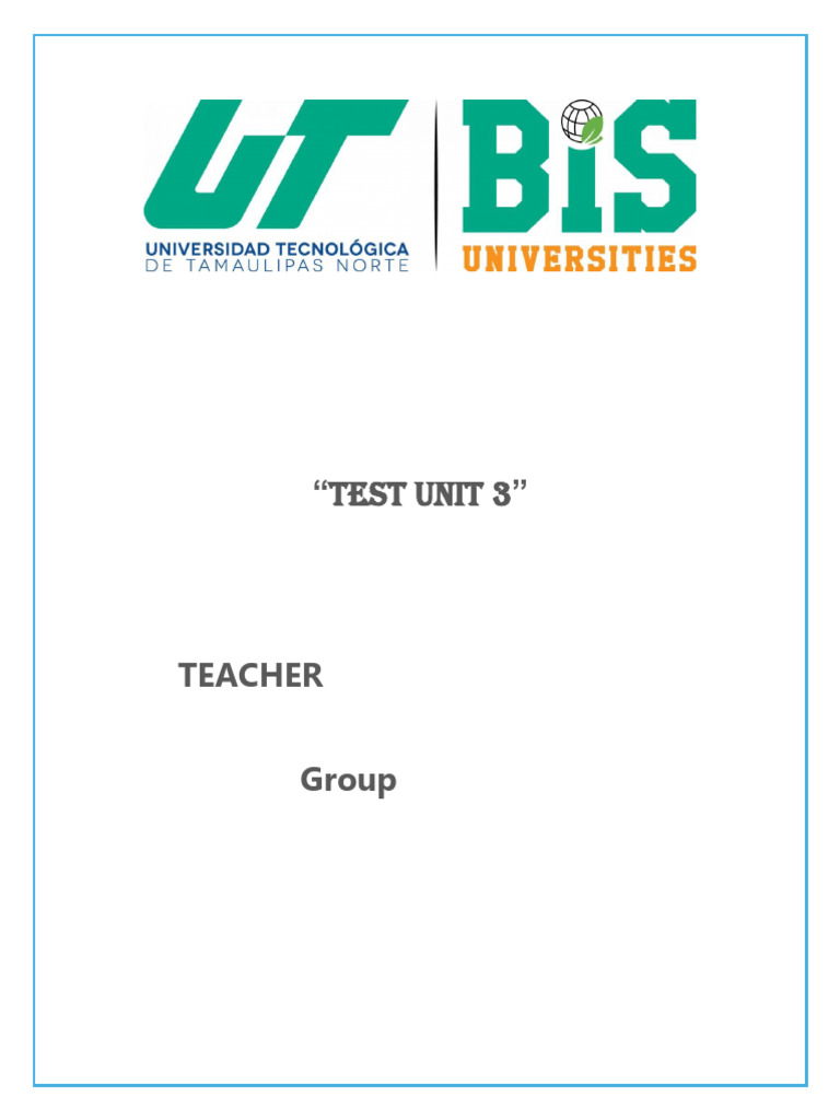 Test Unit3 | PDF