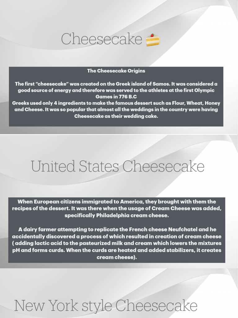 C.N Cheesecake | PDF