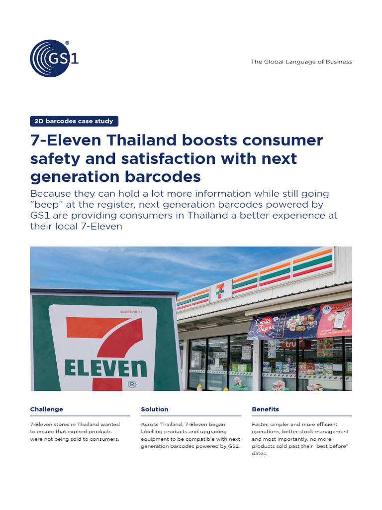Case Study 7 Eleven gs1 Thailand - 2 | PDF