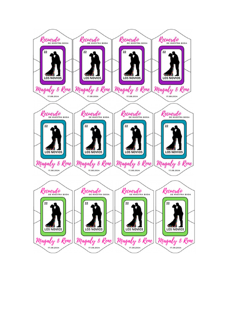 Estampas Boda Rec | PDF