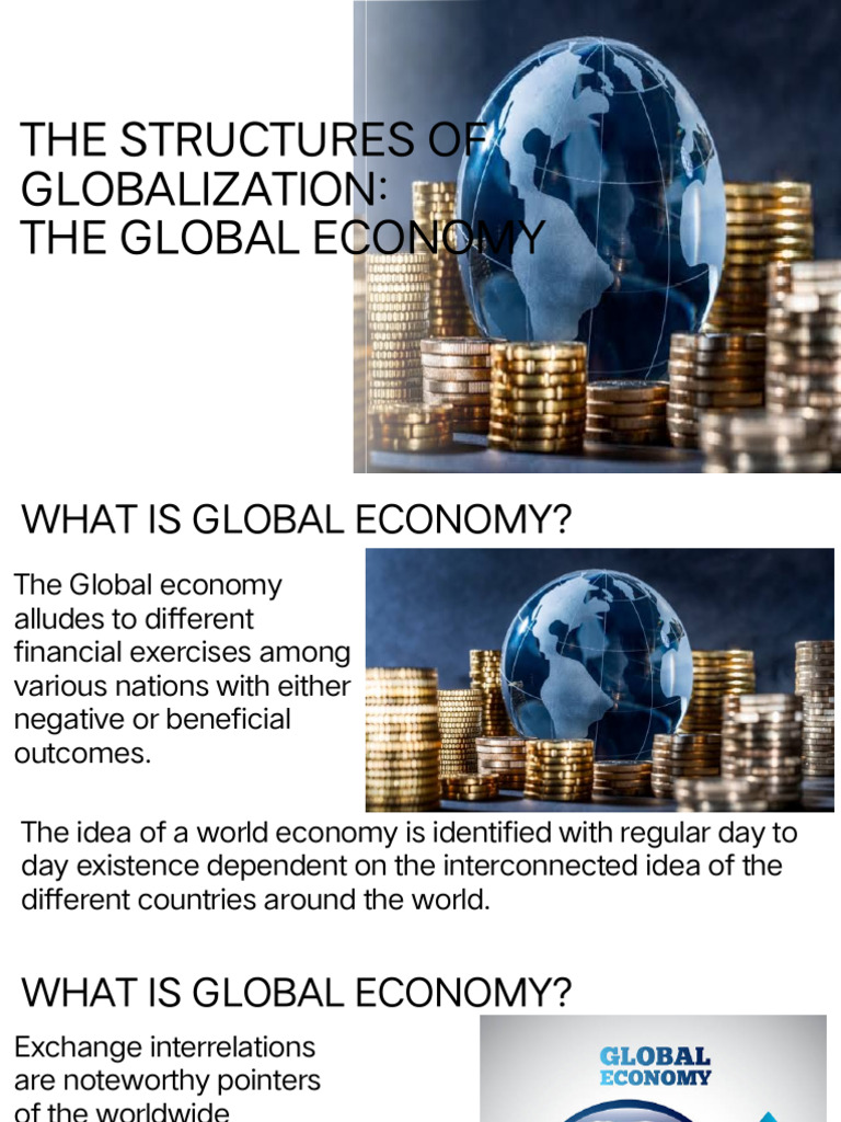 Lesson 1 Global Economy | PDF