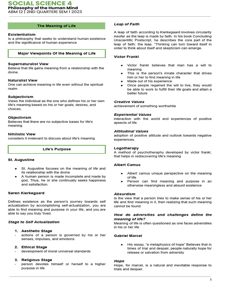 Soc Sci 4 Qexam | PDF