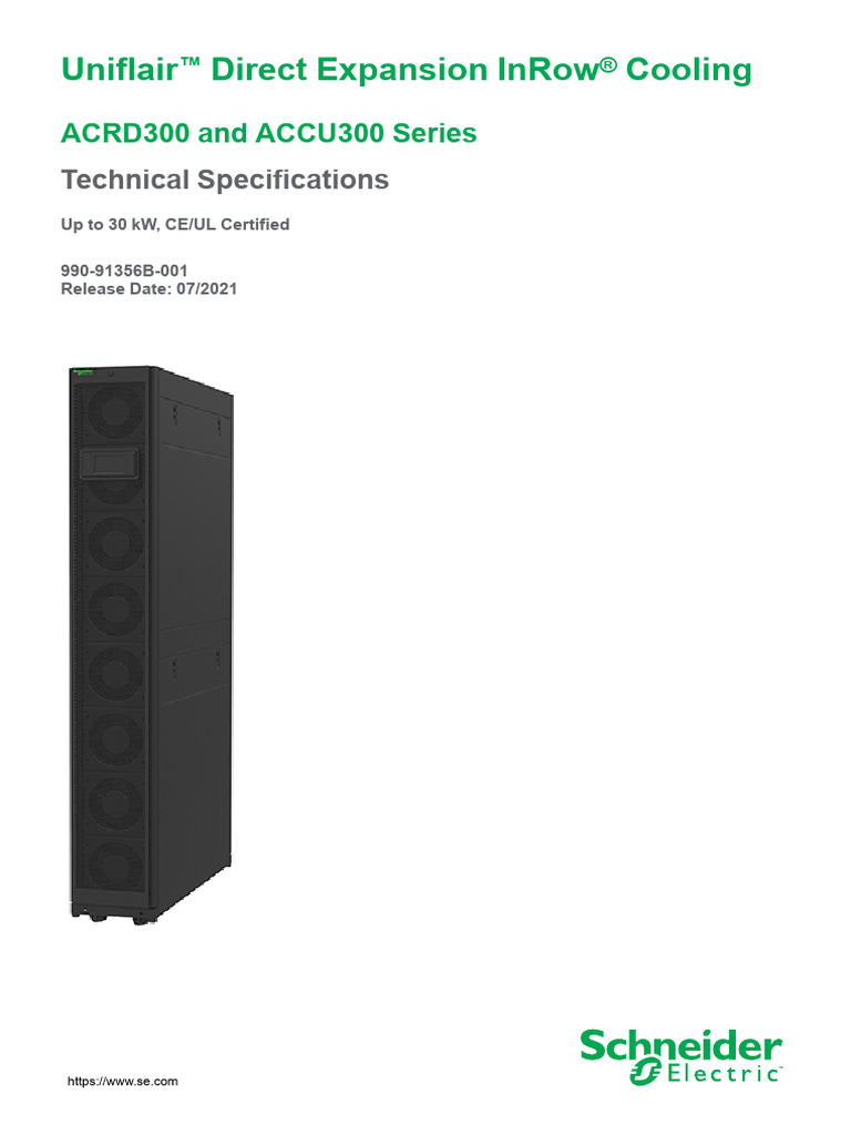 990-91356 - ACRD300 - CE-UL - Technical Specifications | PDF