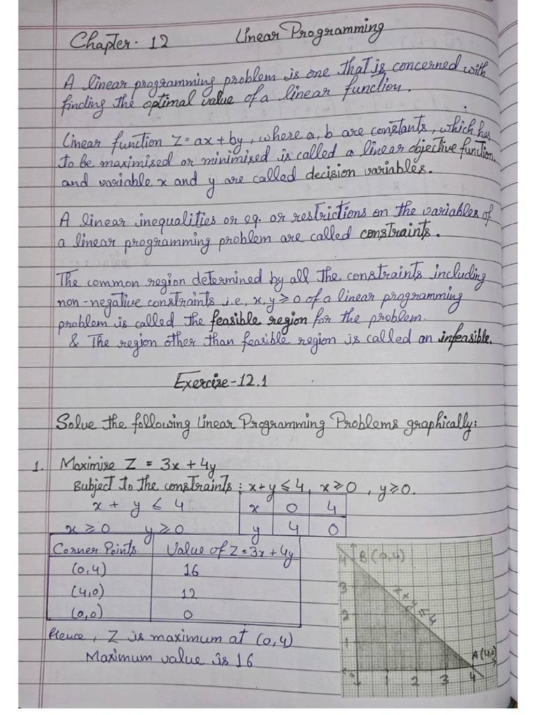 Linear Programming | PDF Linear Programming | PDF