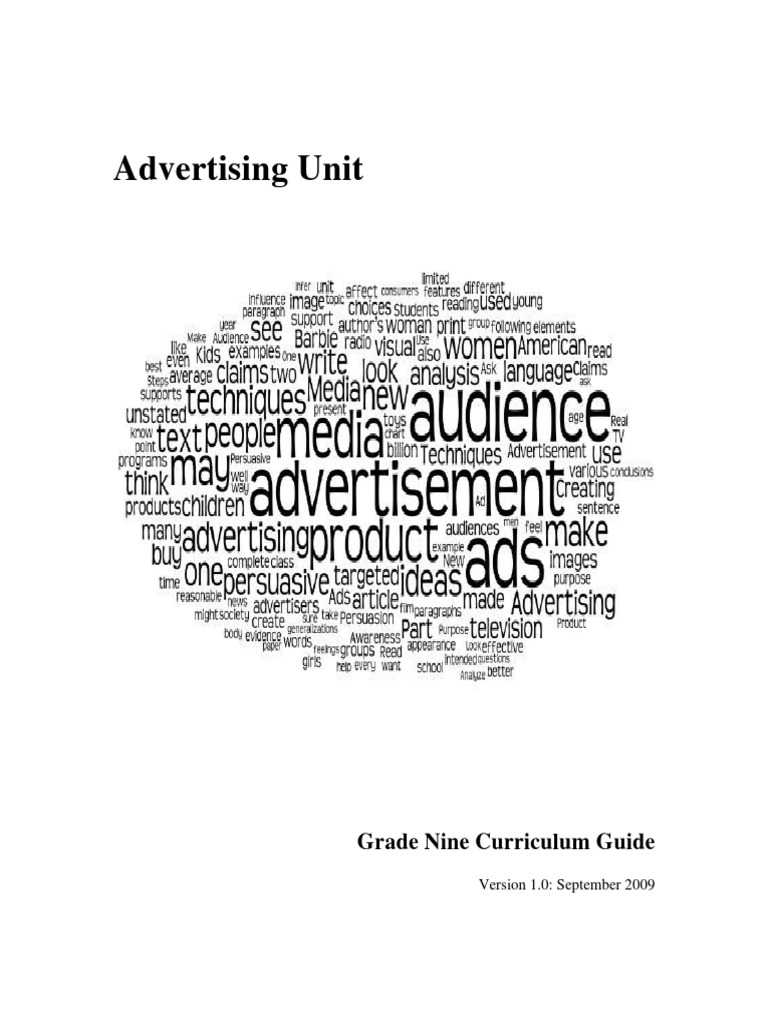 Advertising Unit | PDF