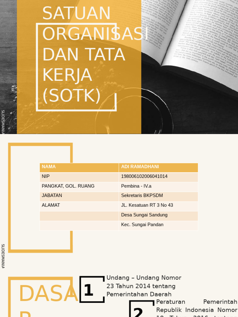 Bahan PPT Sotk | PDF