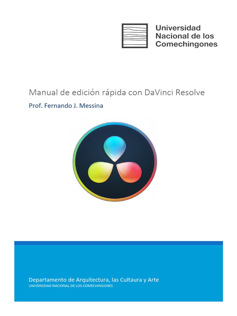Manual DaVinci Resolve | PDF