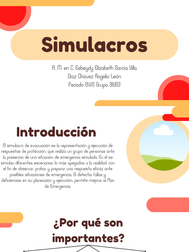 Simulacros | PDF