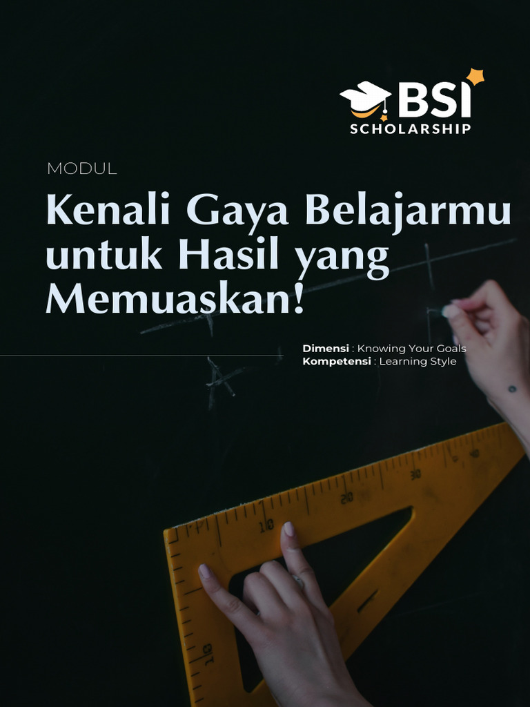 Modul BSI Pelajar - Mentoring Kedua Mei - Learning Style | PDF