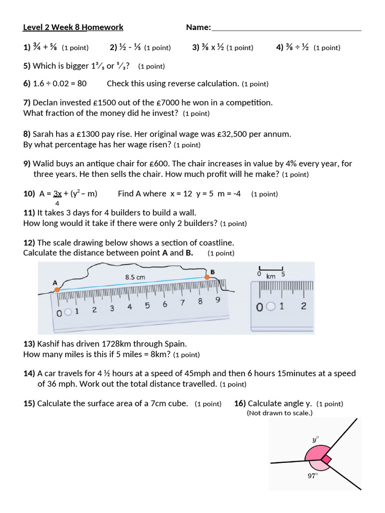 Level 2 Week 8 Homework | PDF