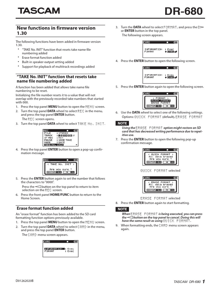 DR-680 Add v130 EN VB | PDF