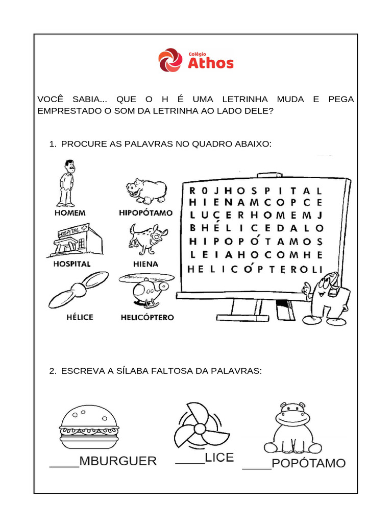 Atividade Adaptada Sexta | PDF