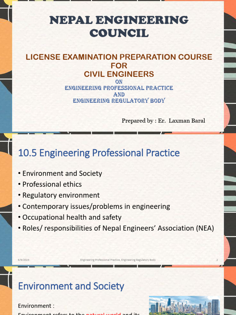 10.5 Engineering Professional Practice | PDF