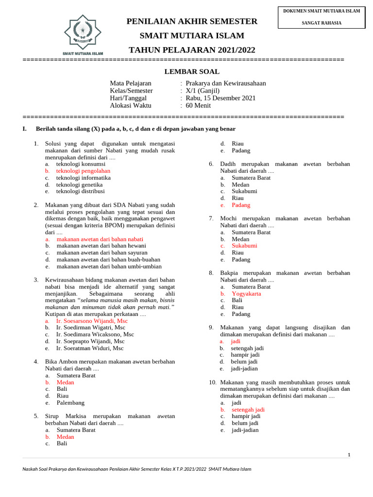 NS Parakarya PAS X 2122 | PDF