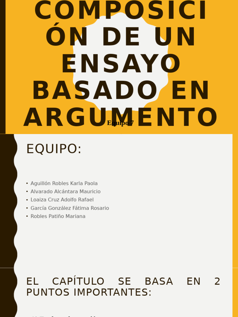 La Composición de Un Ensayo Basado en Argumentos | PDF