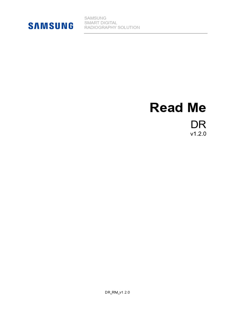 DR RM v1 2 0 Read Me | PDF
