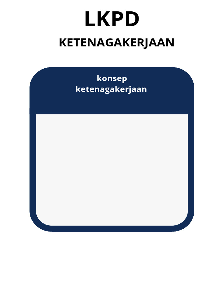 LKPD Ketenagakerjaan Fix | PDF